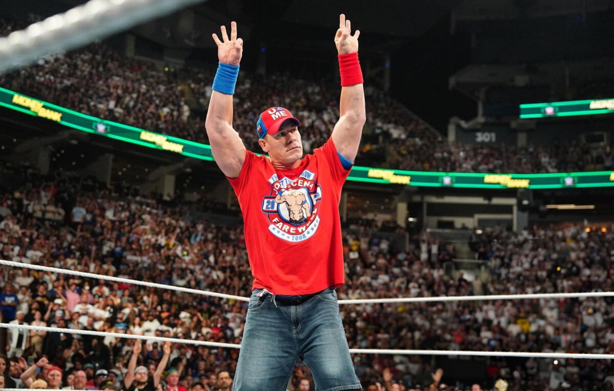 John Cena reveals why he wrestles in Denim shorts