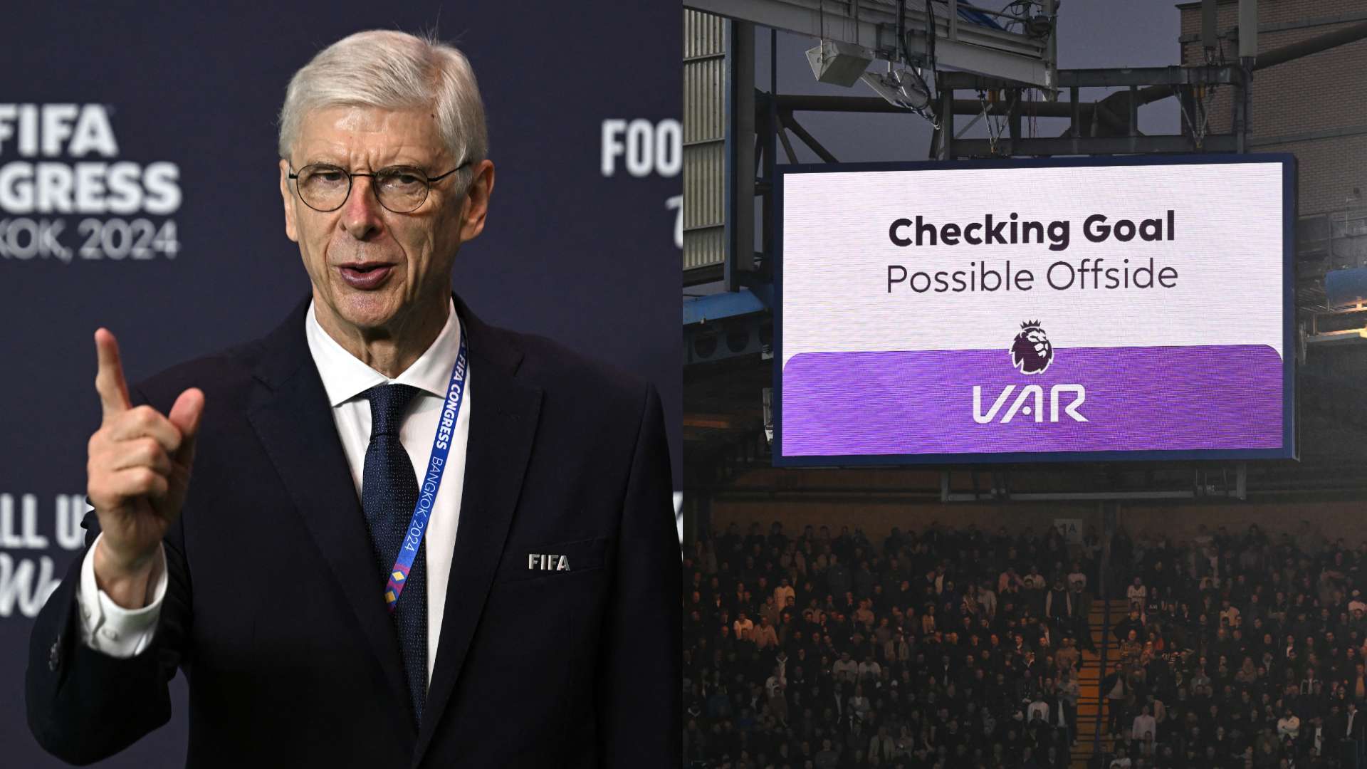 Time-wasting and offside rules may change after Wenger's proposal